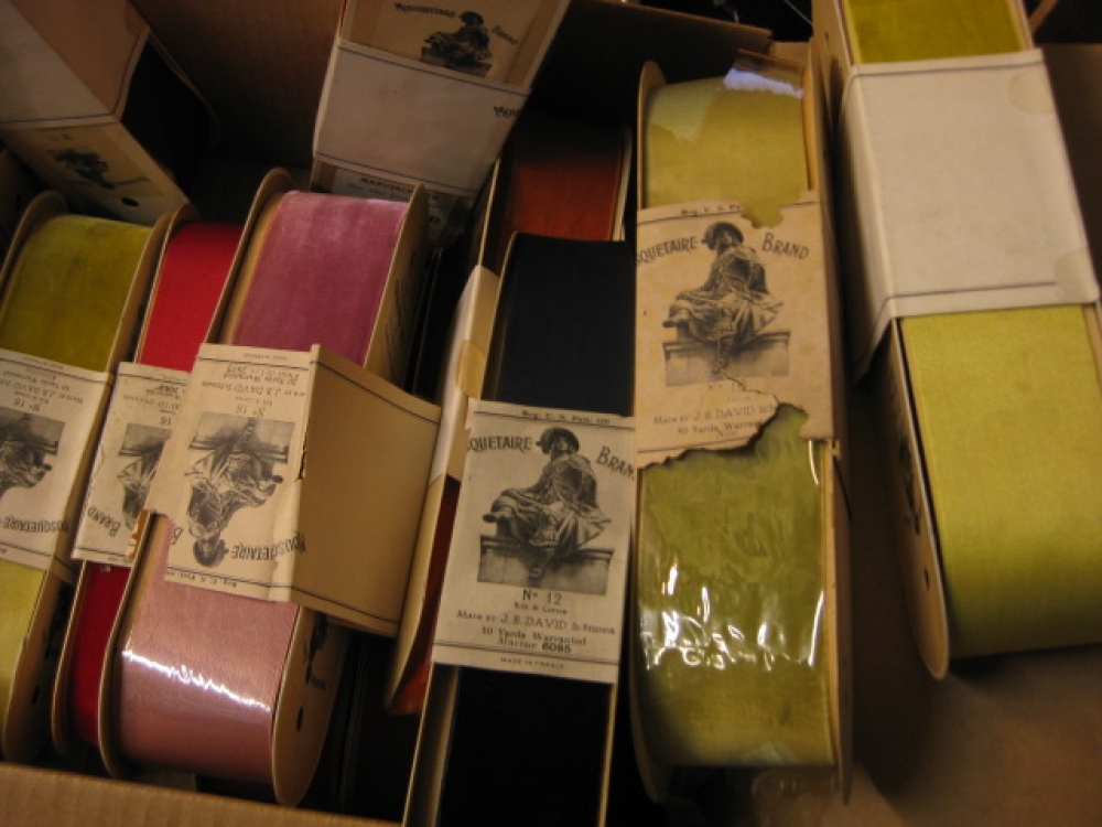 Vintage Ribbon in Gothic Victorian Fashion | Antique Ribbon